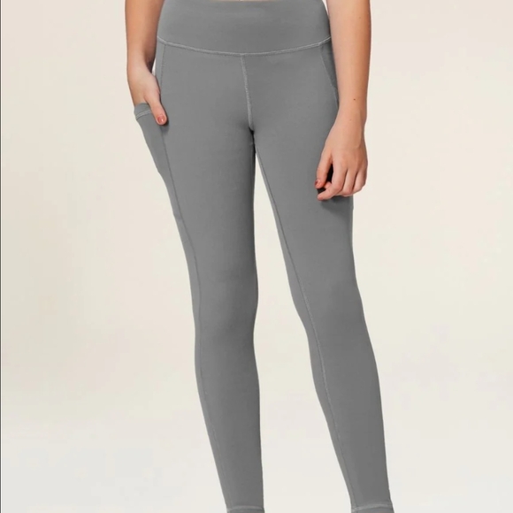 Athleta | Bottoms | Athleta Girl High Rise Leggings In Gray | Poshmark